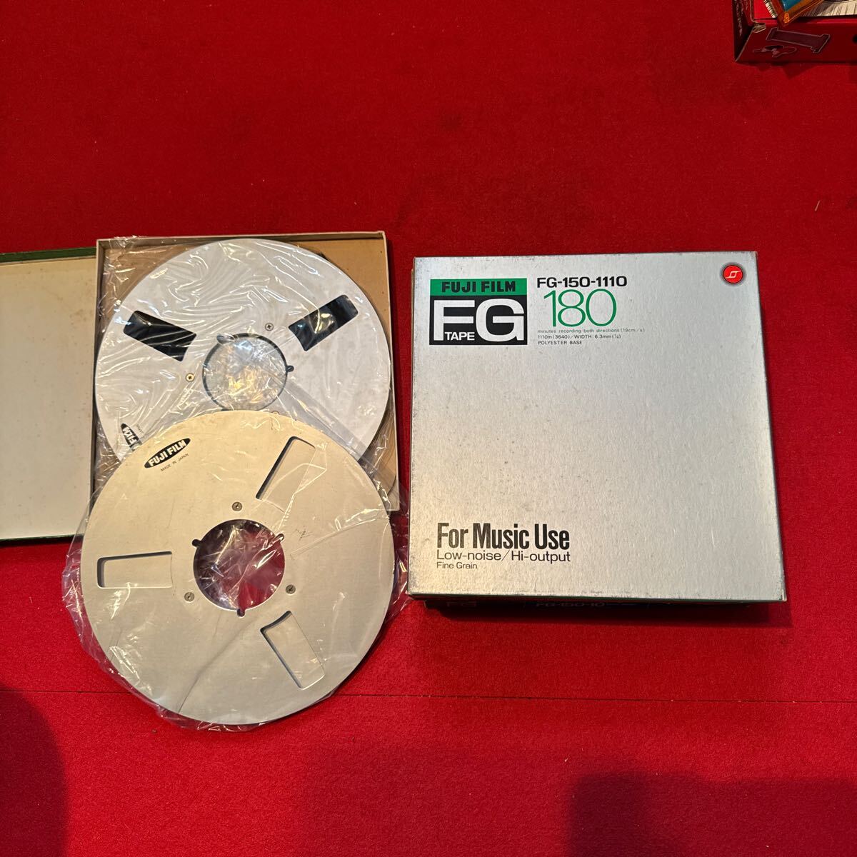 Yahoo!オークション - オープンリールテープFUJIFILM FG-150-10 4本 F...
