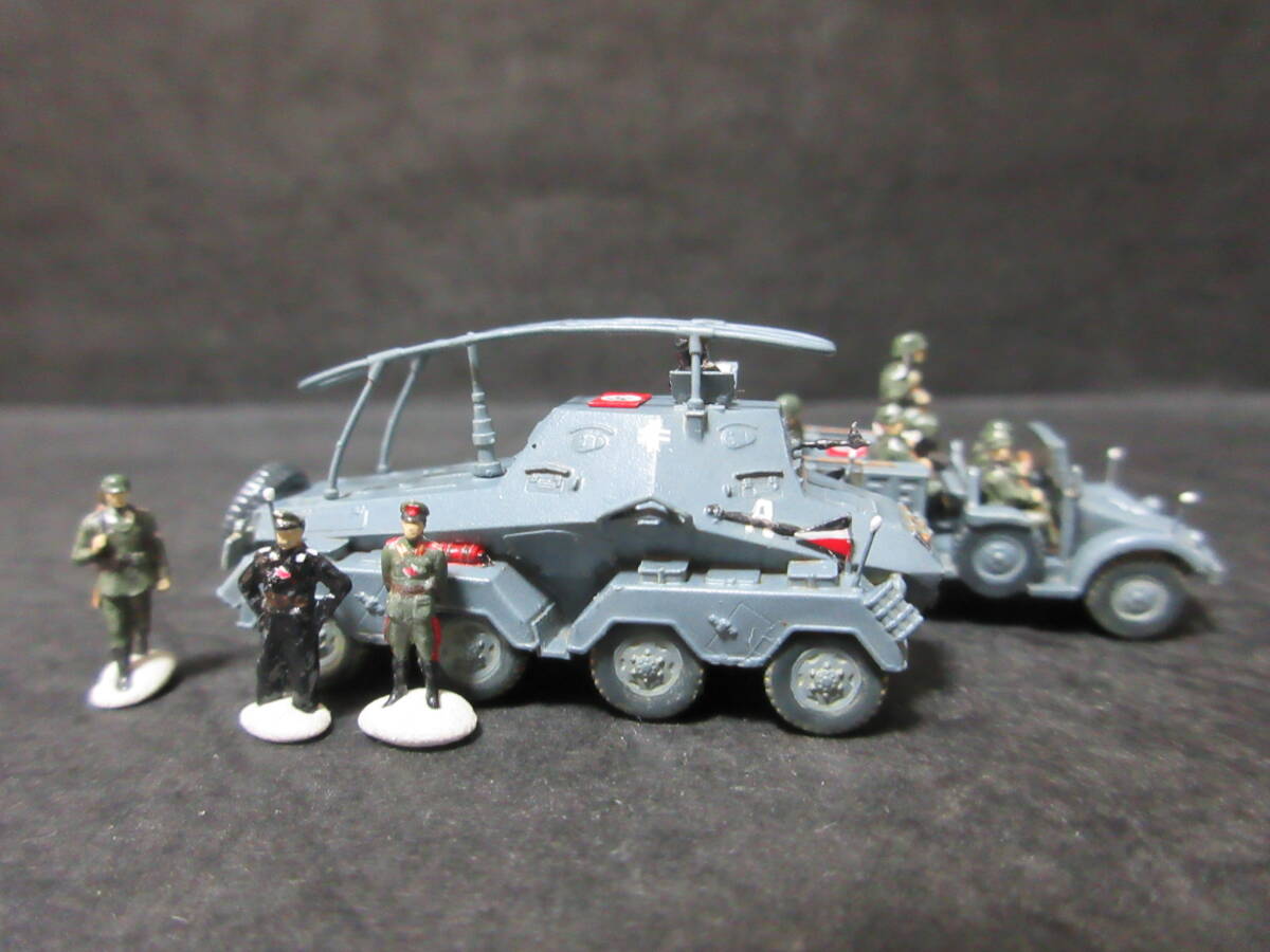 Yahoo!オークション - 1/144完成品 Sd.kfz.263(8-Rad)無線指揮型(ロン...