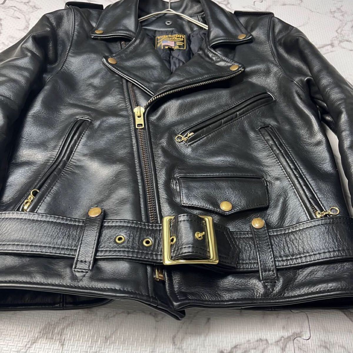 極美品【米国製】vanson バンソン ダブルライダース 36サイズ 極美品【米国製】vanson バンソン ダブルライダース 36サイズ