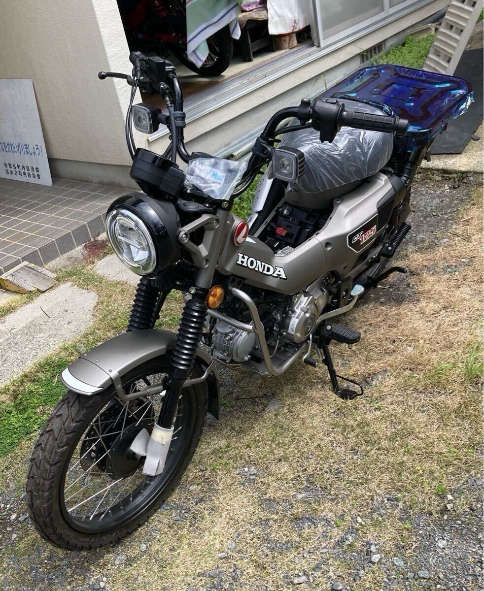 Yahoo!オークション - ホンダ ハンター カブC T125未使用新車