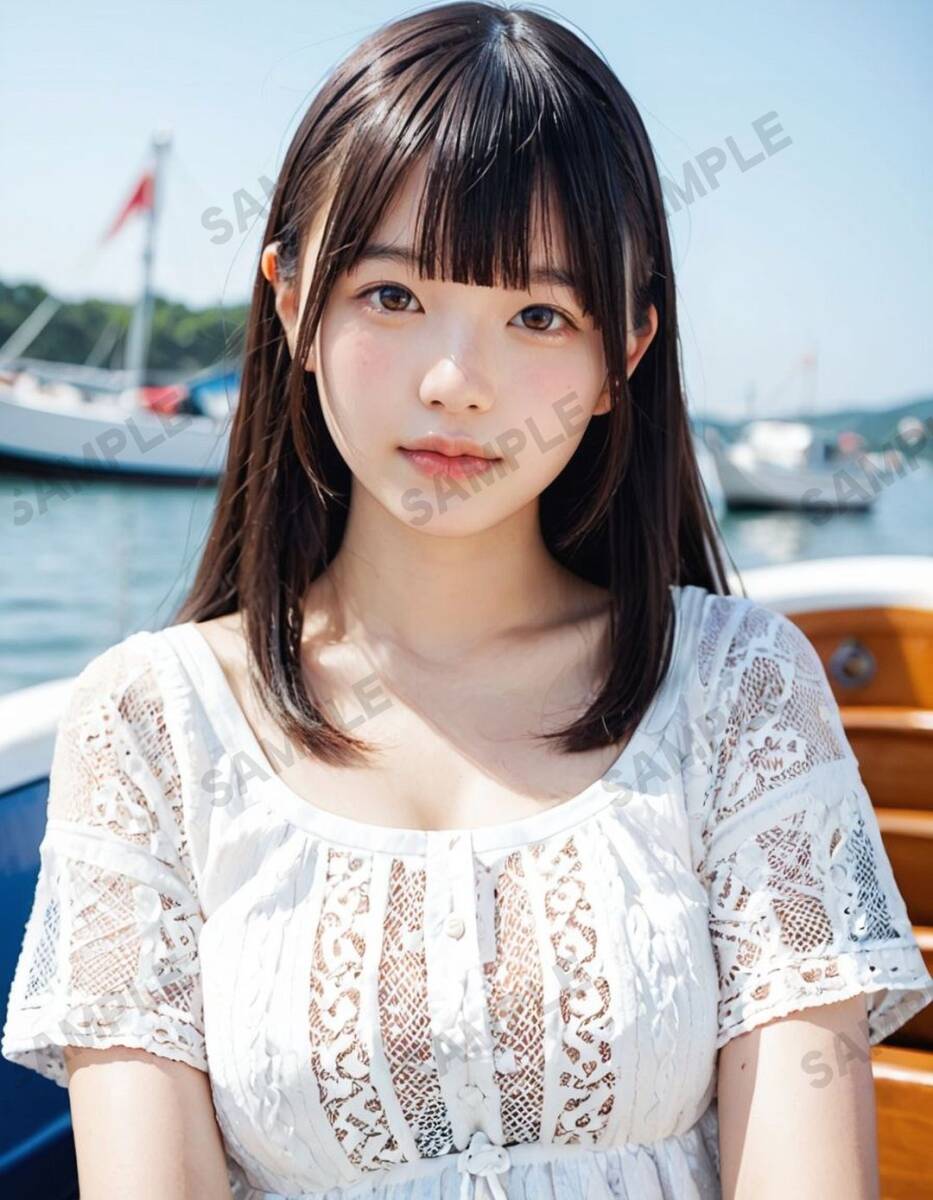 Yahoo!オークション - 【菜子-なこ-】AI イラスト 美女 ポスター アダ...