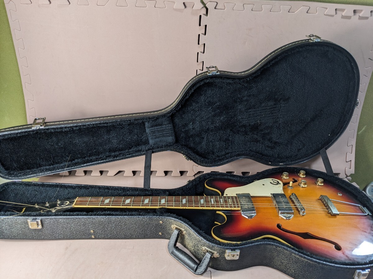 Yahoo!オークション - 1円 Epiphone CASINO VC R96D 0458 エレキギター...