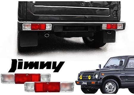 Yahoo!オークション - ジムニー 純正バンパー対応 赤白テールランプ 左...