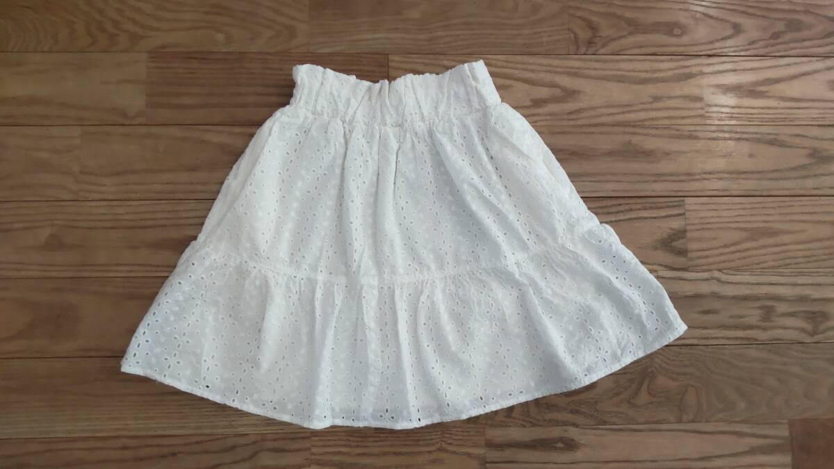 Yahoo!オークション - GU キッズ レーススカート 140