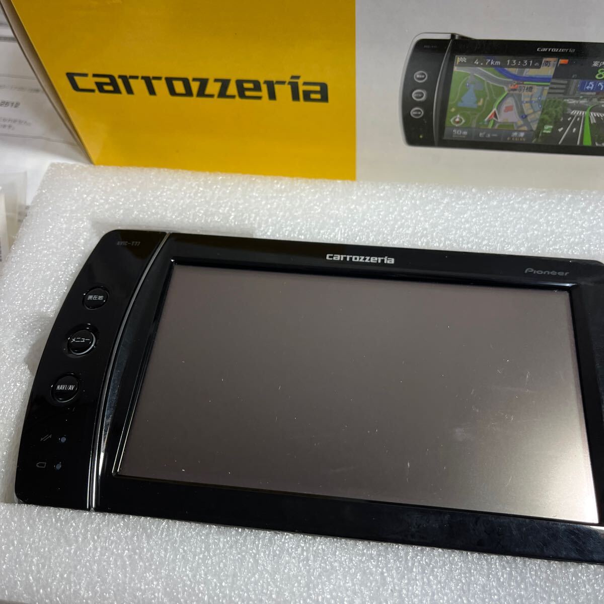 Yahoo!オークション - Pioneer カロッツェリア AVIC-T77 ポータブルナ...