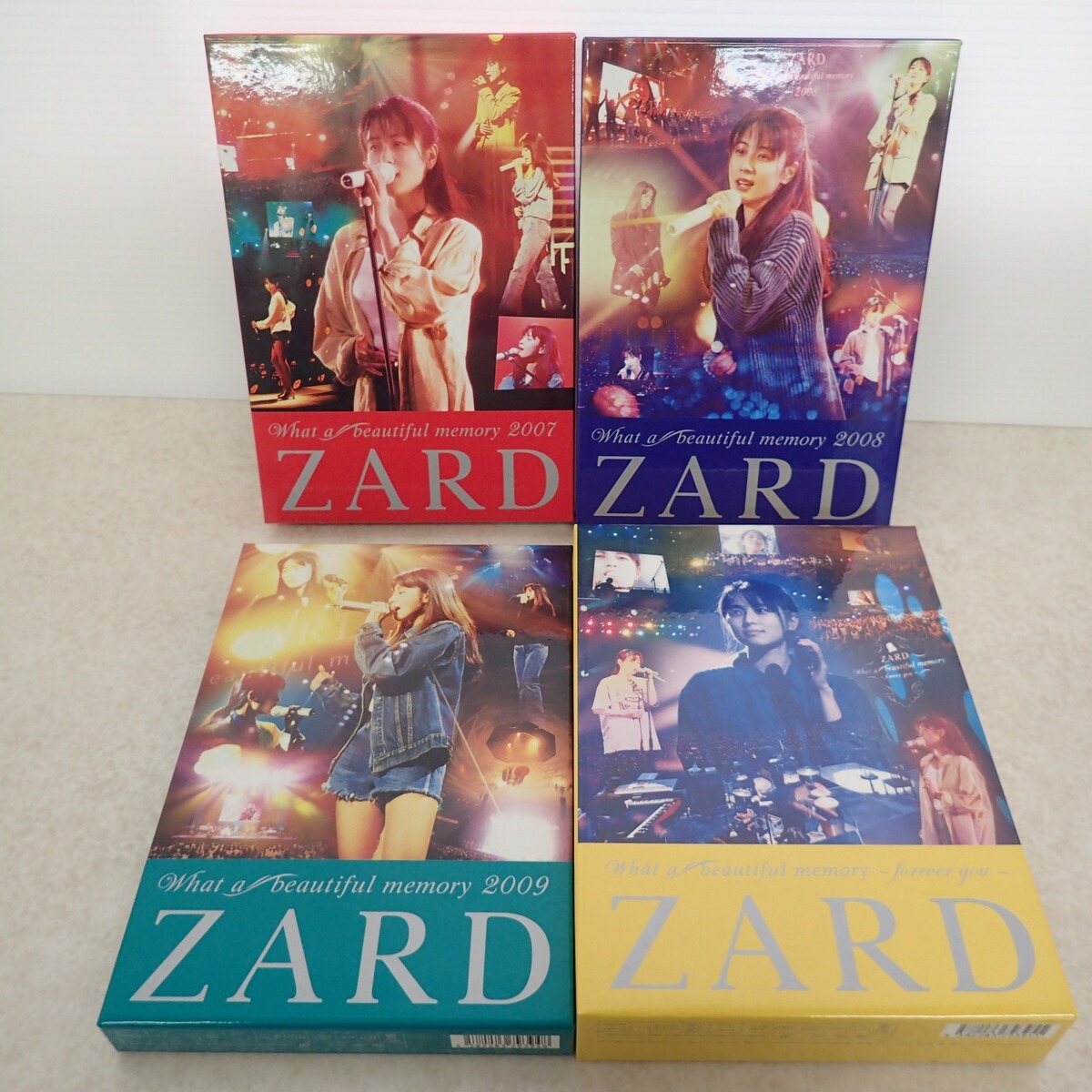 ZARD DVD What a beautiful memory 2007/2008/2009/Forever you まとめて4点セット IO(ジャパニーズポップス)｜売買されたオークション ...