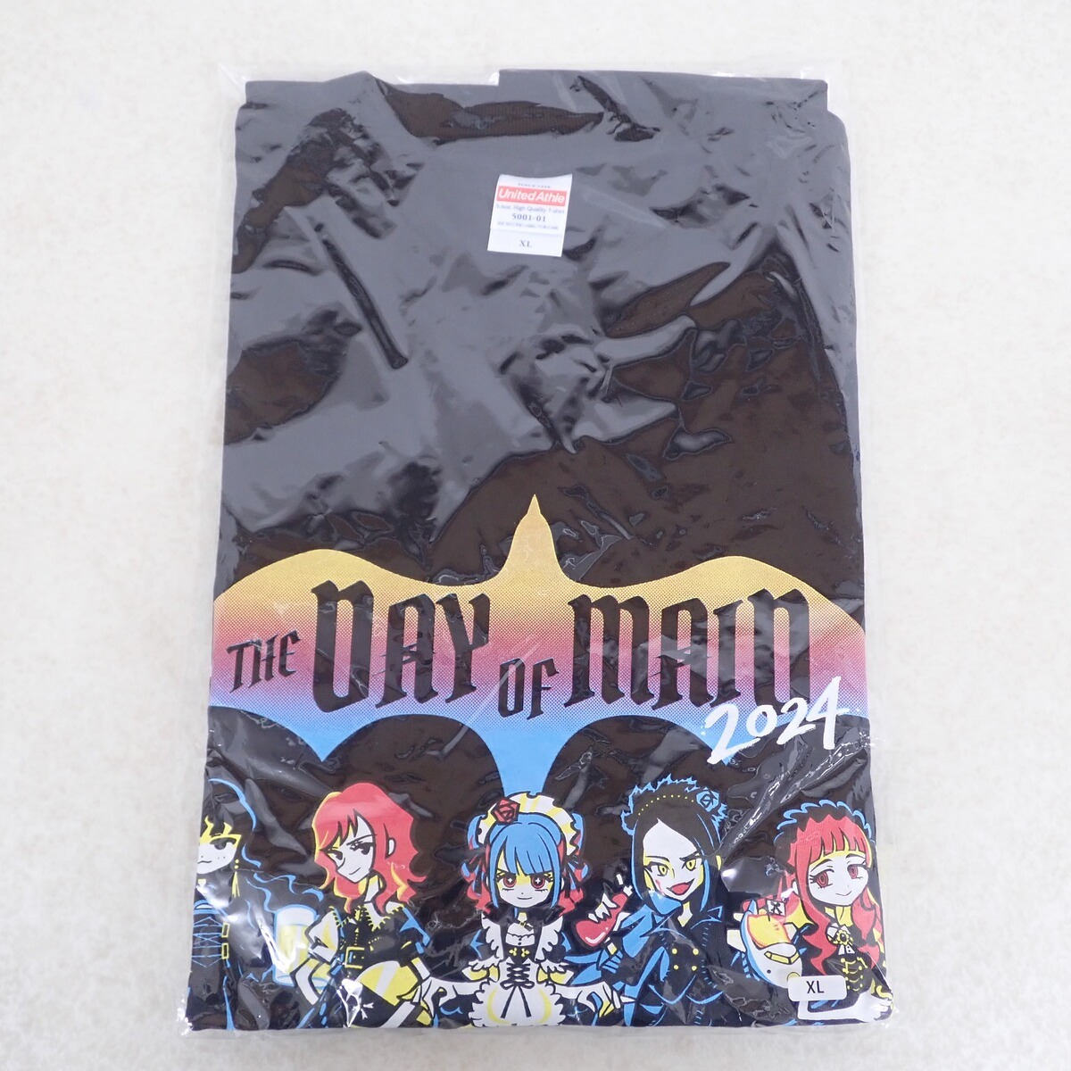 未開封 Tシャツ BAND-MAID THE DAY OF MAID 2024 XLサイズ 未開封 Tシャツ BAND-MAID THE DAY OF MAID 2024 XLサイズ