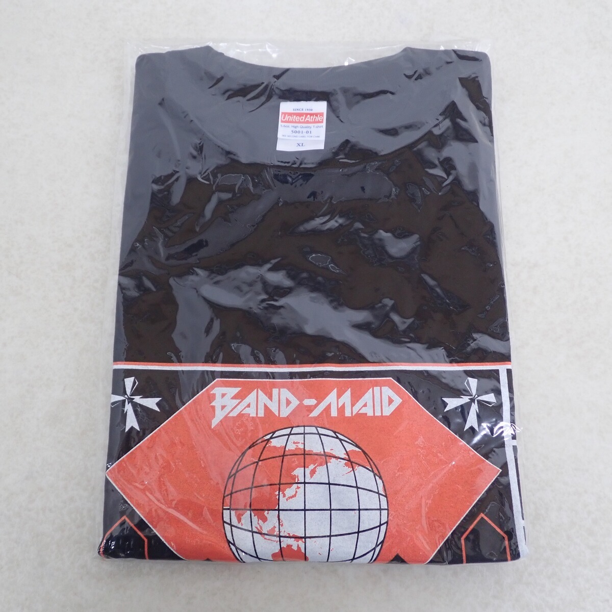 未開封 Tシャツ BAND-MAID WORLD DOMINATION TOUR 東京ライブ 未開封 Tシャツ BAND-MAID WORLD DOMINATION TOUR 東京ライブ