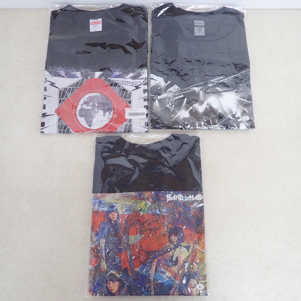 未開封 BAND-MAID Tシャツ WORLD DOMINATION 2019/10周年 等 XL 未開封 BAND-MAID Tシャツ WORLD DOMINATION 2019/10周年 等 XL