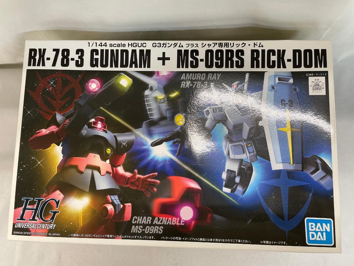 Yahoo!オークション - 【未開封】1/144 HGUC G-3ガンダム VS シャア専...