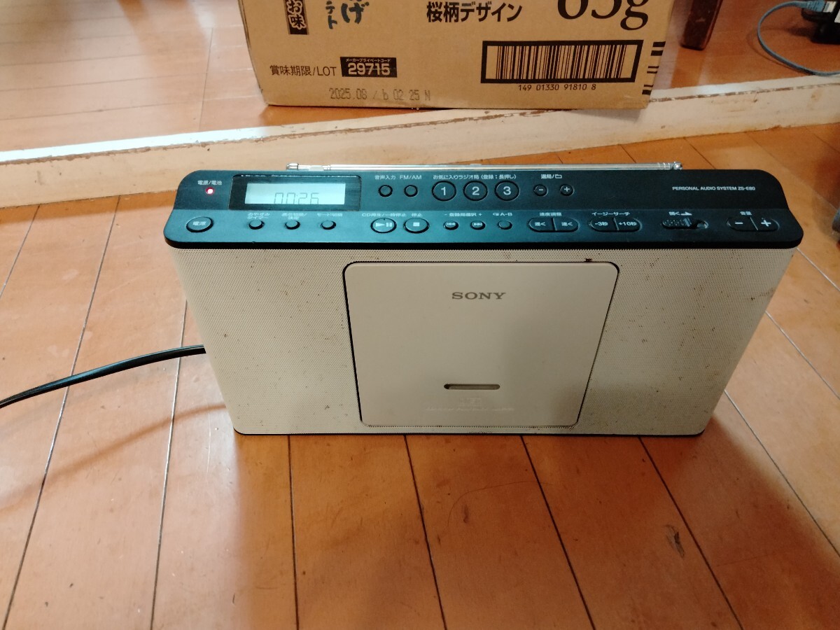 Yahoo!オークション - ソニーCDラジカセ ZS-E80
