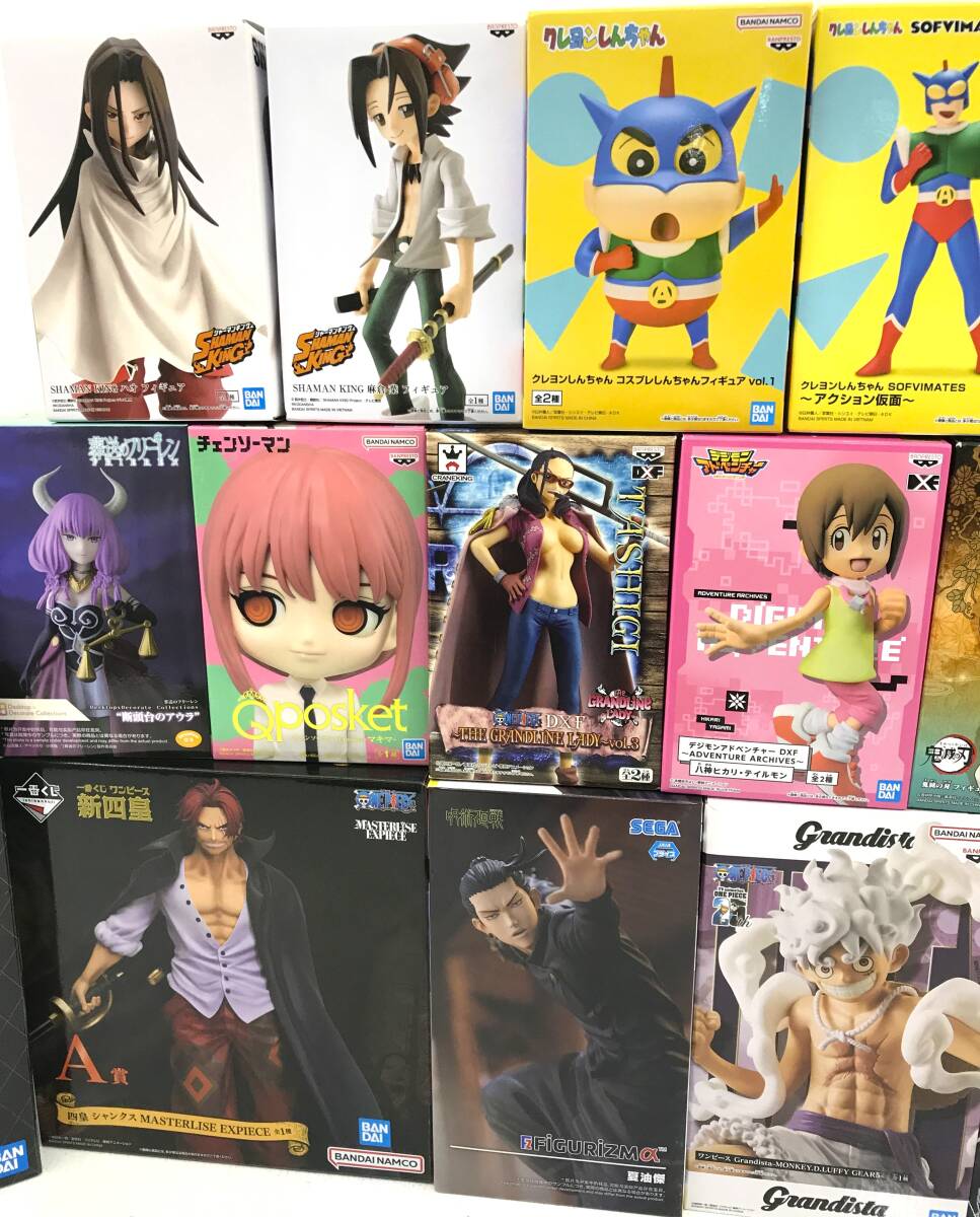☆【中古/140】アニメフィギュア ワンピース ナルト 鬼滅の刃 他 ☆【中古/140】アニメフィギュア ワンピース ナルト 鬼滅の刃 他