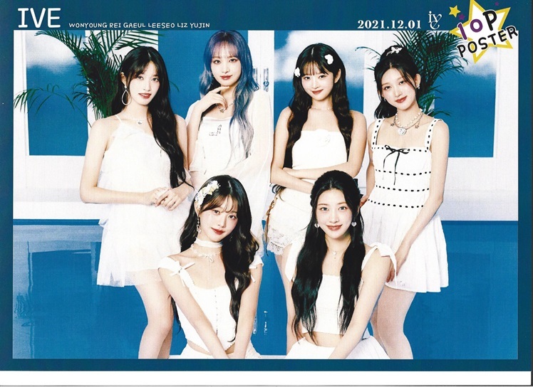 Yahoo!オークション - New IVE/アイヴ/アイブ 写真付【A4ポスター10枚...