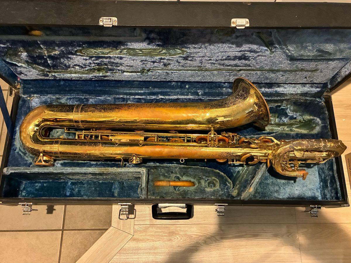 Yahoo!オークション - YAMAHA YBS-41 バリトンサックス