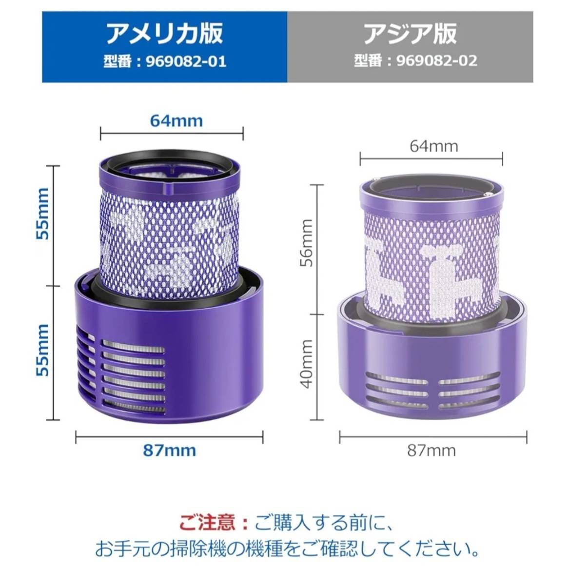 1円オークション ダイソン 掃除機 V10 SV12 シリーズ用 互換 フィルター 969082-01 コードレス掃除機 フィルター 3個セット BAS1090(ダイソン)｜売買された ...