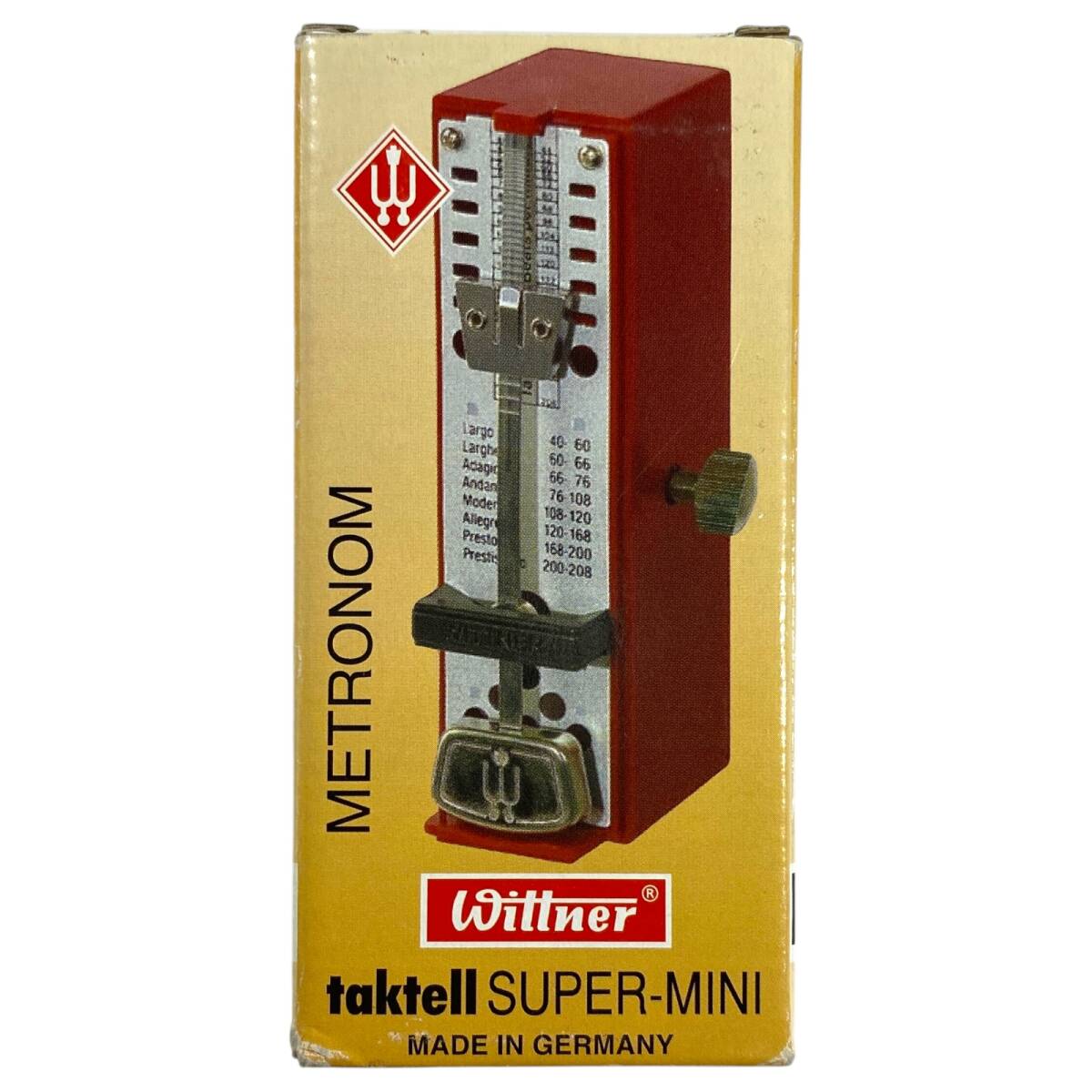 Yahoo!オークション - Wittner ウィットナー メトロノーム スーパーミ...