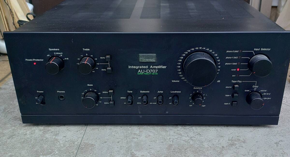 Yahoo!オークション - Sansui AU-D707 プリメインアンプ サンスイ