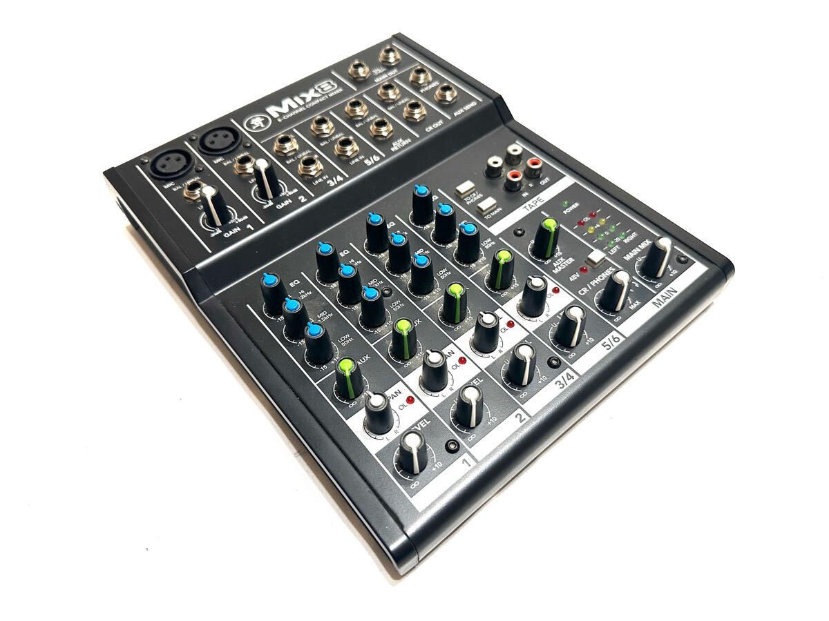 Yahoo!オークション - MACKIE マッキー MIX8 8ch 8-CHANNEL COMPACT MI...