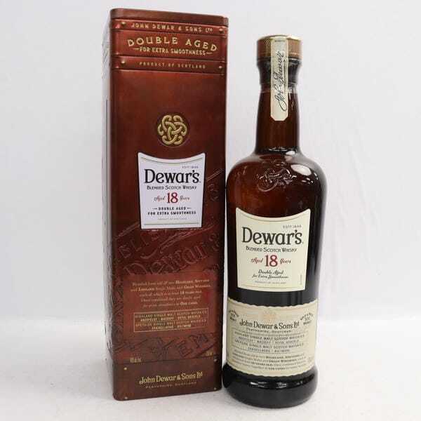 Yahoo!オークション - 1円~Dewars（デュワーズ）18年 ダブルエイジ 40...