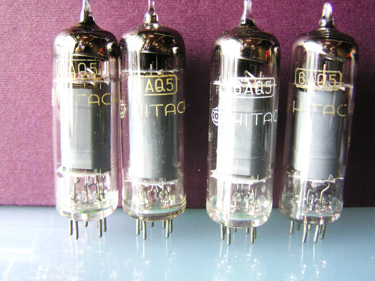 Yahoo!オークション - 中古真空管 6AQ5 4本set
