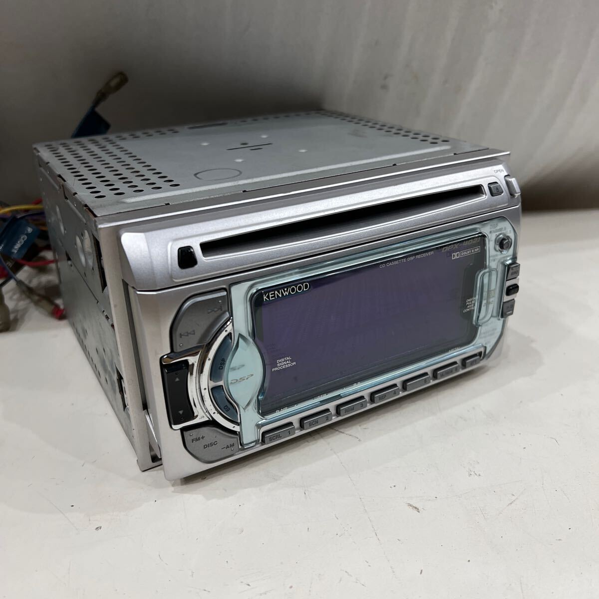 Yahoo!オークション - 中古ジャンク 希少 KENWOOD DPX-4021 CD カセッ...
