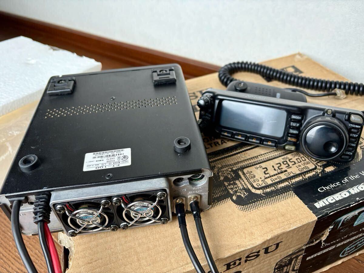 Yahoo!オークション - 【ジャンク品】 FT-100D ゼネカバ送信改造済み Y...