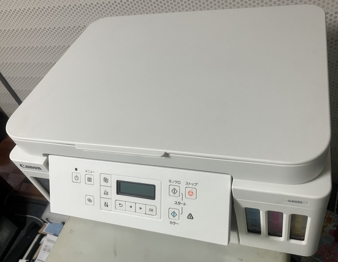 Yahoo!オークション - 美品 Canon G6030WH 動作品