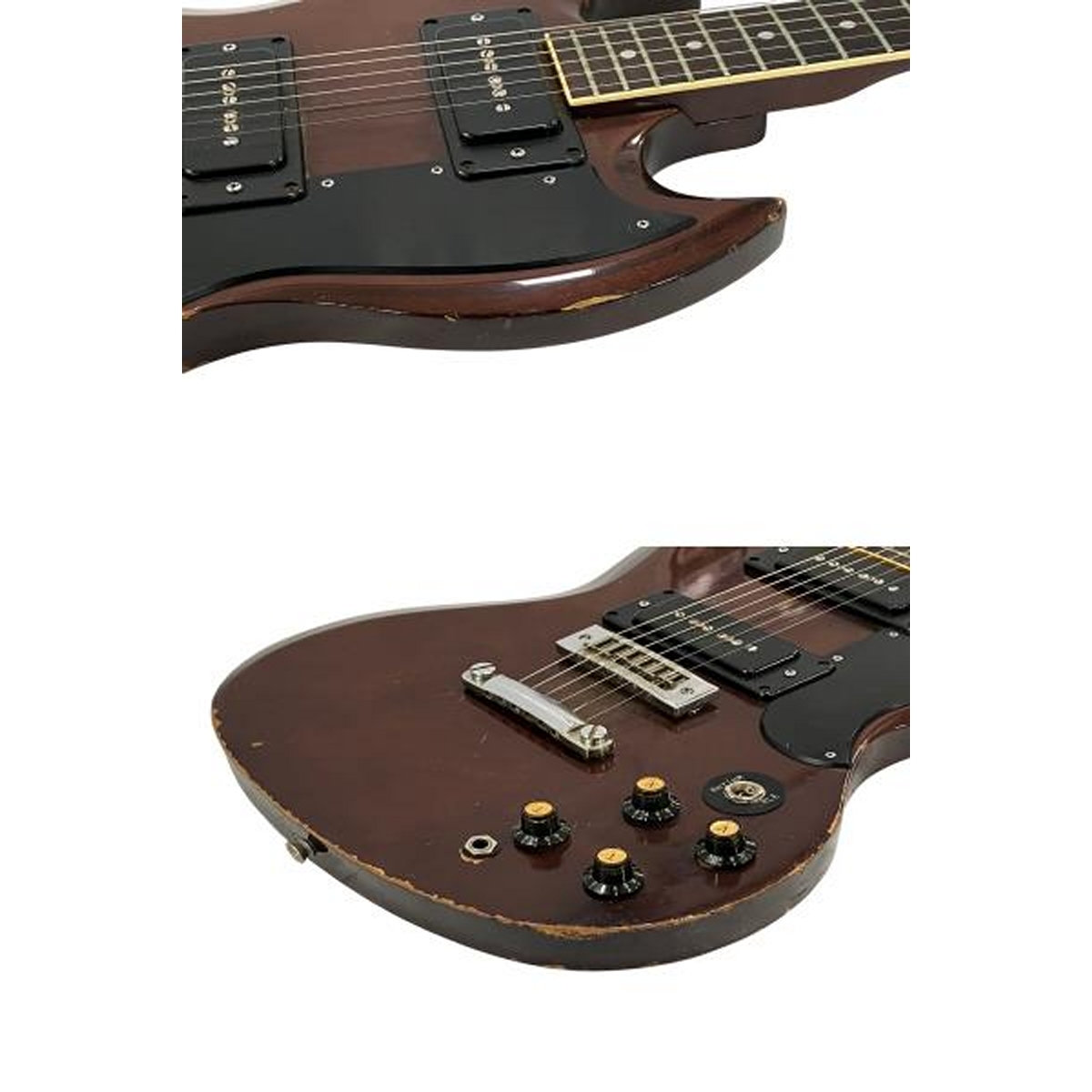 詳細不明 SGタイプ エレキギター 楽器 中古 ジャンク H9881922 詳細不明 SGタイプ エレキギター 楽器 中古 ジャンク H9881922