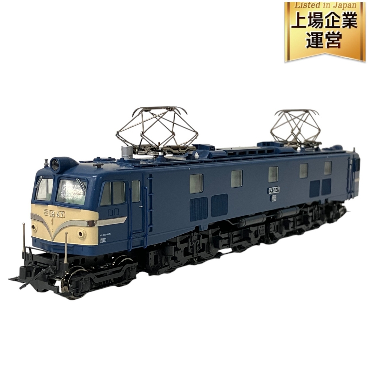 Yahoo!オークション - KATO EF58 47 大窓 ブルー 電気機関車 HOゲージ ...