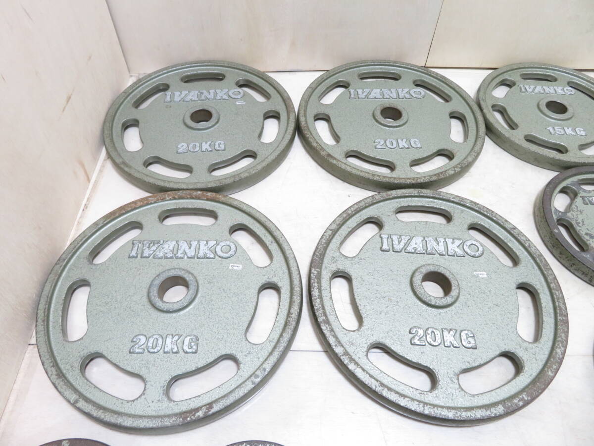 Yahoo!オークション - IVANKO イヴァンコ オリンピックプレート 総重量...