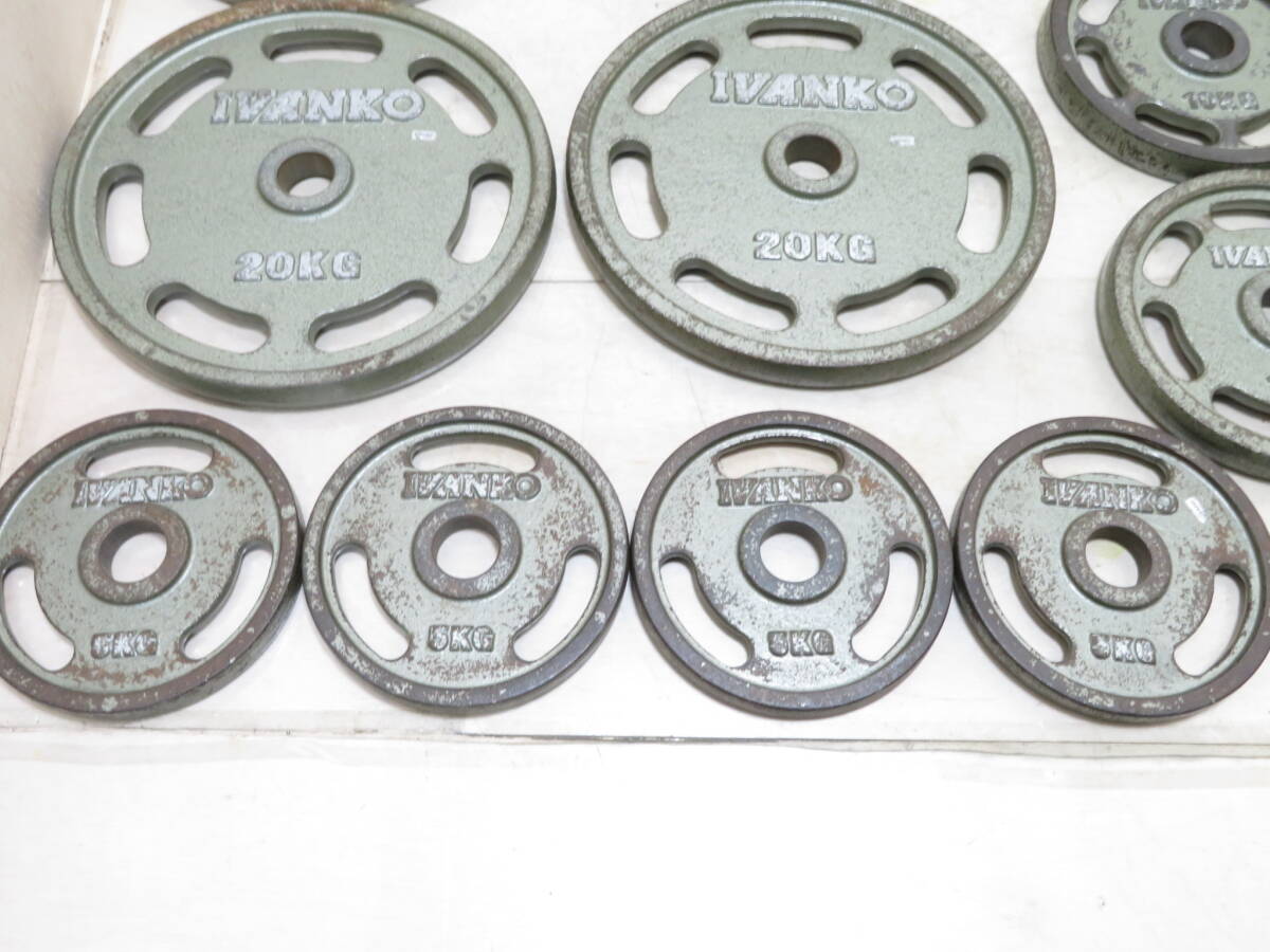 Yahoo!オークション - IVANKO イヴァンコ オリンピックプレート 総重量...