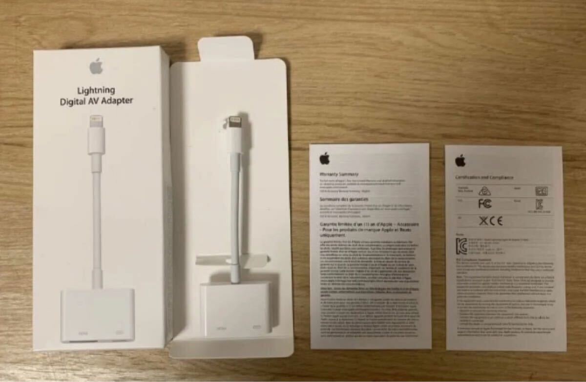 Yahoo!オークション - 【純正】Lightning -Digital AVアダプタ A1438 ...