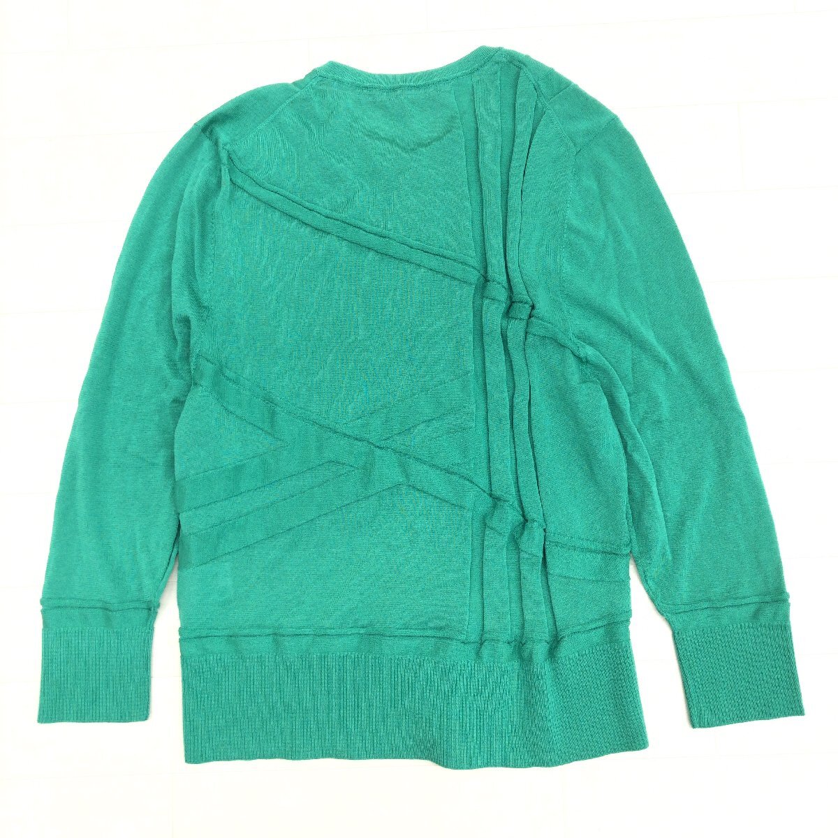 Yahoo!オークション - 美品 DAKS ダックス 3Dデザイン クルーネック サ...