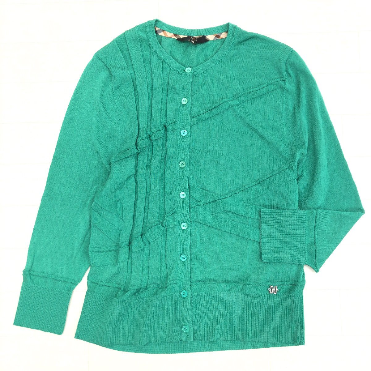 Yahoo!オークション - 美品 DAKS ダックス 3Dデザイン クルーネック サ...