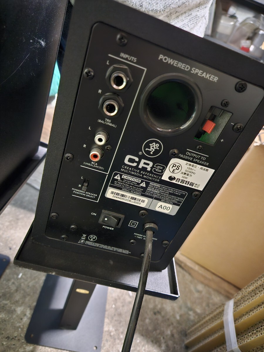 Yahoo!オークション - MACKIE CR3 モニタースピーカー マッキー