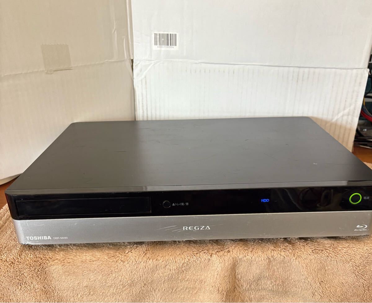 Yahoo!オークション - 東芝 TOSHIBA REGZA DBR-M490 タイムシフト BDレ...