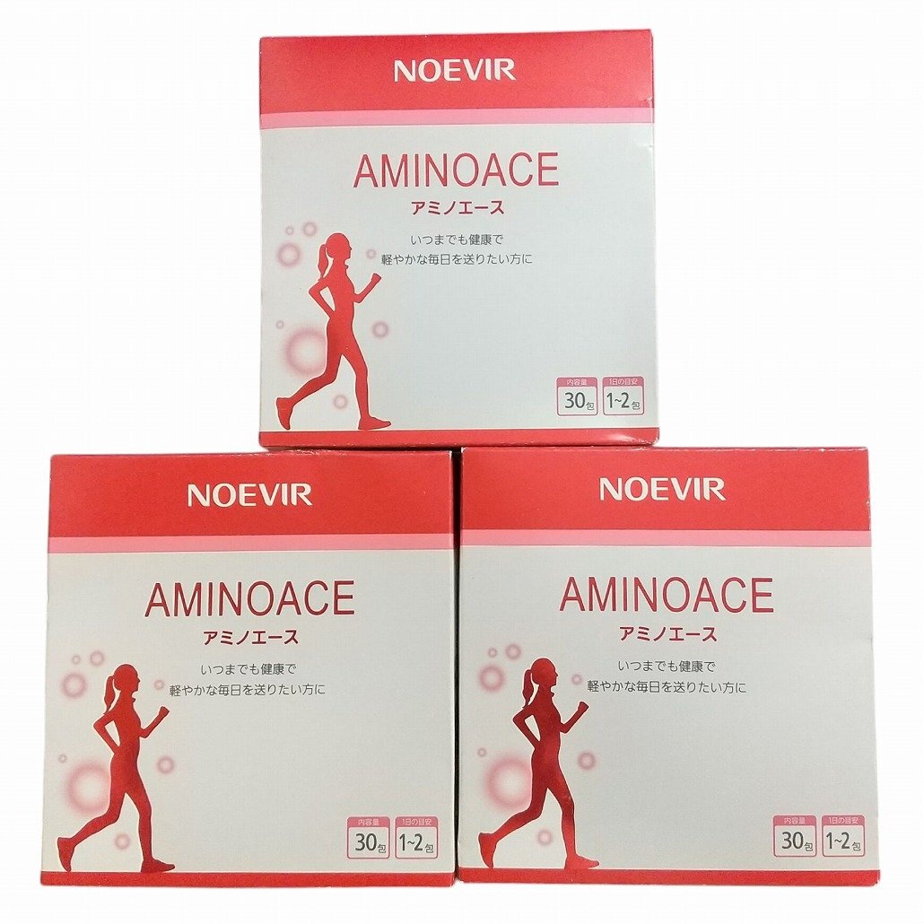 Yahoo!オークション - 3箱セット ノエビア アミノエース 75g （2 5gx3...