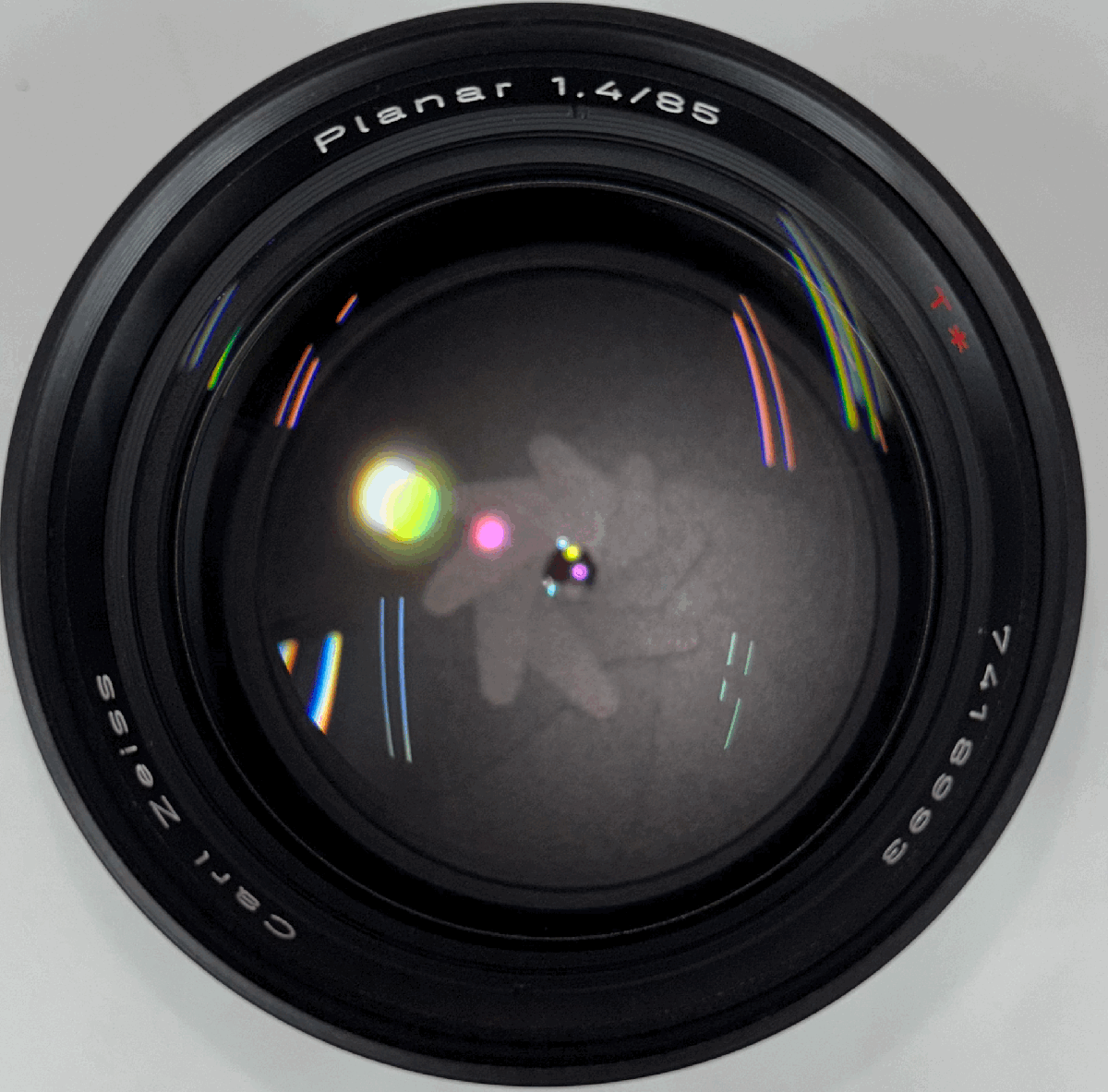 Yahoo!オークション - #18 CONTAX Carl Zeiss Planar F1.4 85mm T MMJ ...