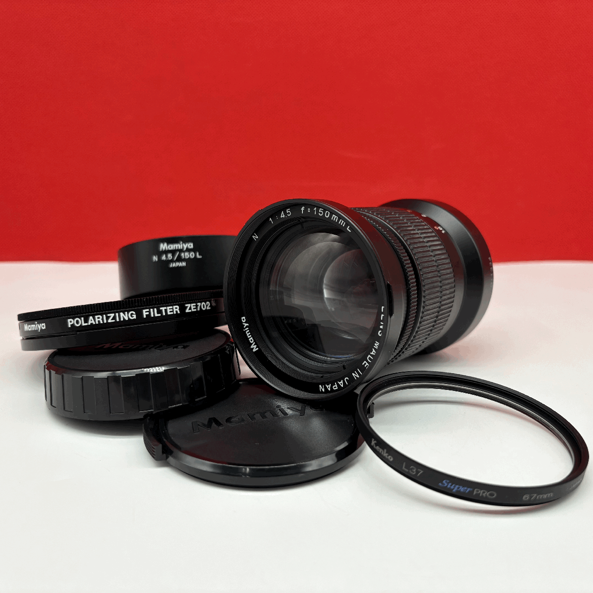 26 Mamiya N F4.5 150mmL 中判 カメラ レンズ MAMIYA7 7II用 レンズフード POLARIZING FILTER ZE702 マミヤ(大判、中判カメラ用)｜売買 ...