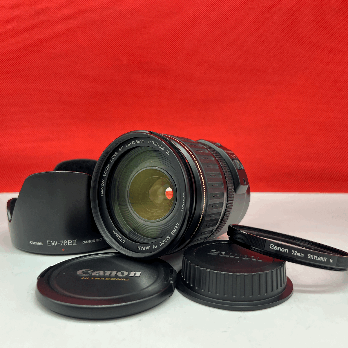 Yahoo!オークション - 24 Canon ZOOM LENS EF 28-135mm F3.5-5.6 IS U...