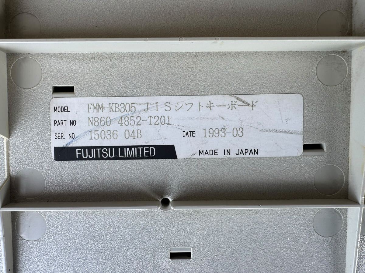 Yahoo!オークション - a1045 キーボード FUJITSU JIS キーボード FMM