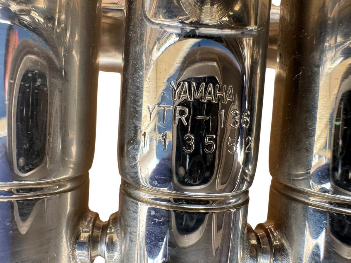 Yahoo!オークション - a1113 YAMAHA YTR-136 トランペット ヤマハ 現状...