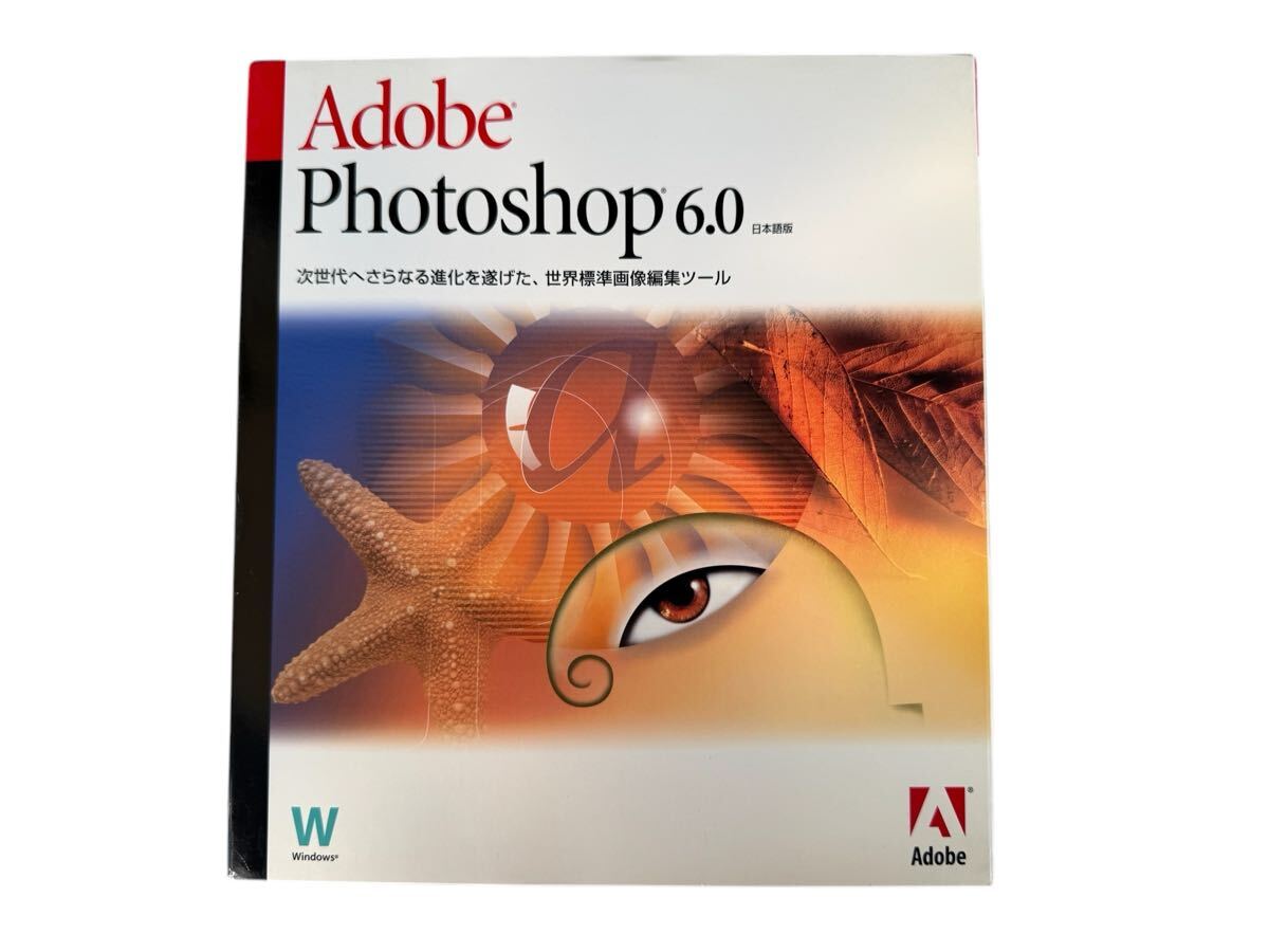 Yahoo!オークション - a1132 美品 Windows版 Adobe Photoshop 6.0 日本...