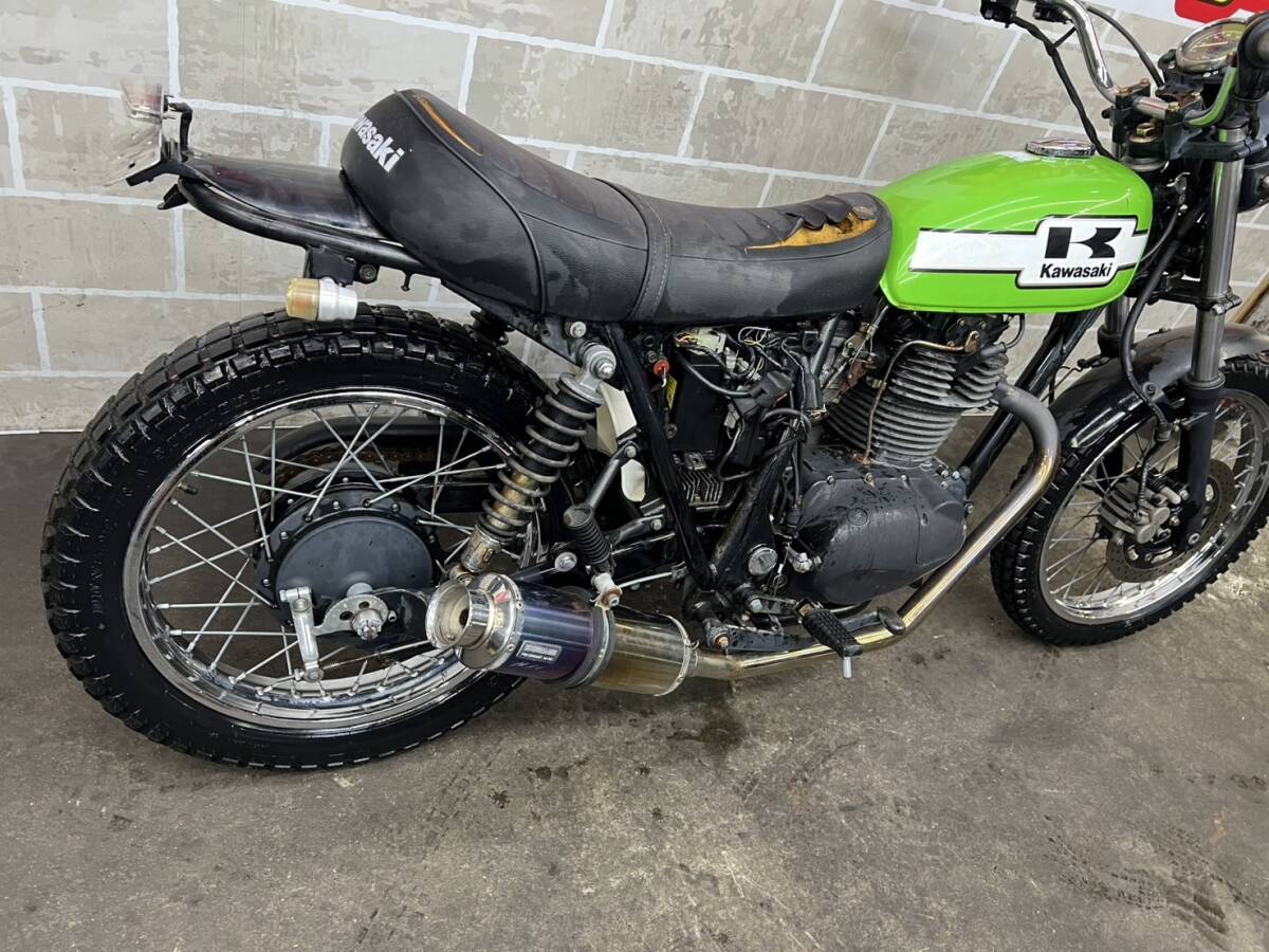 Yahoo!オークション - KAWASAKI カワサキ 250TR BJ250F 書類有り 場内...