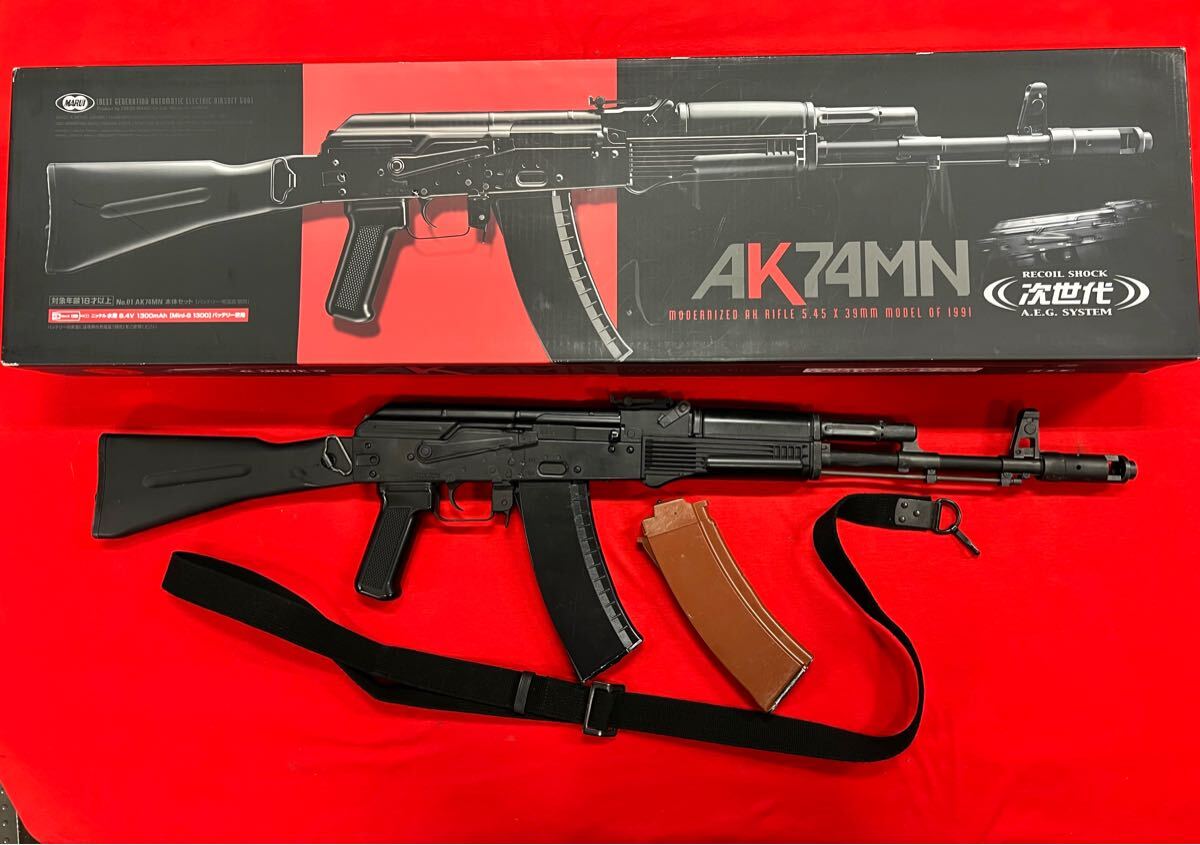 Yahoo!オークション - 東京マルイ 次世代電動ガン AK74MN ハンドガード...