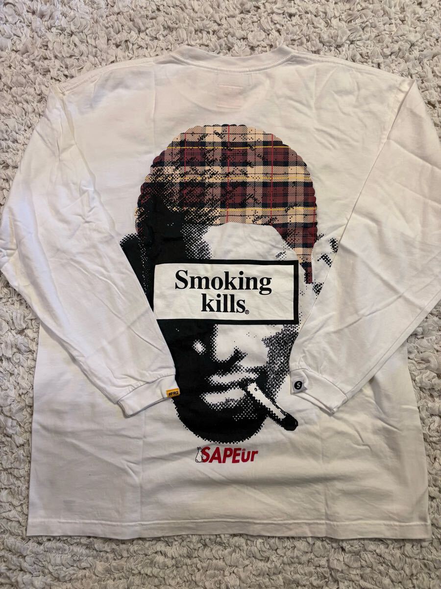 Yahoo!オークション - SAPEur × FR2 long tee White XL size サプール...