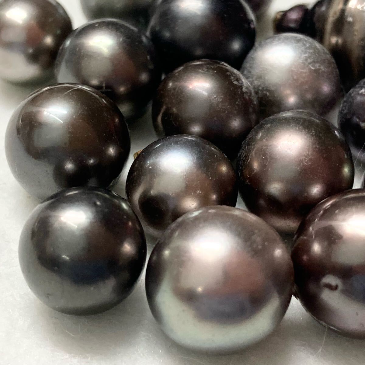 1円〜!!*南洋黒蝶真珠おまとめ159.5ct*m 約31.9g pearl パール 1円〜!!*南洋黒蝶真珠おまとめ159.5ct*m 約31.9g pearl パール