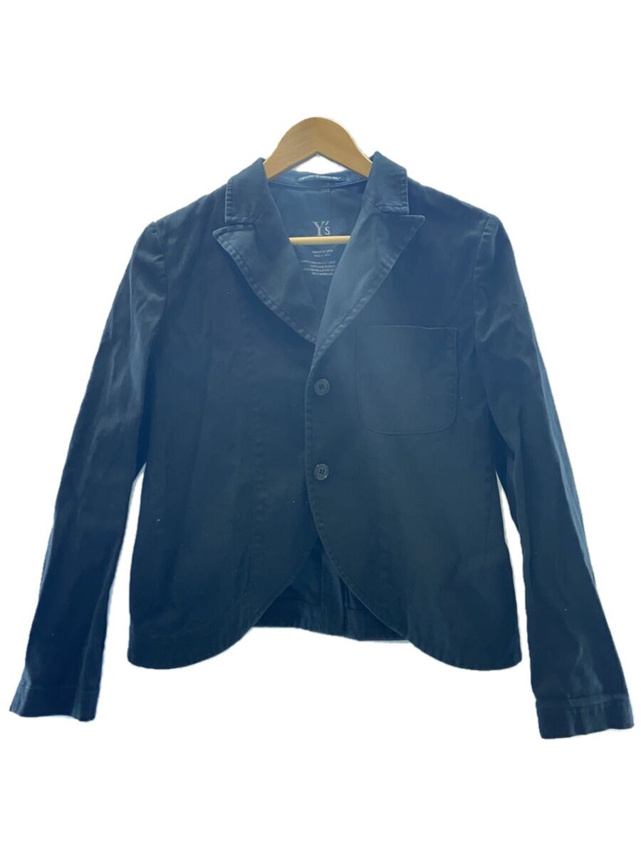 Yahoo!オークション - Y’s ジャケット/1/コットン/BLK/無地/yn-j09-01...