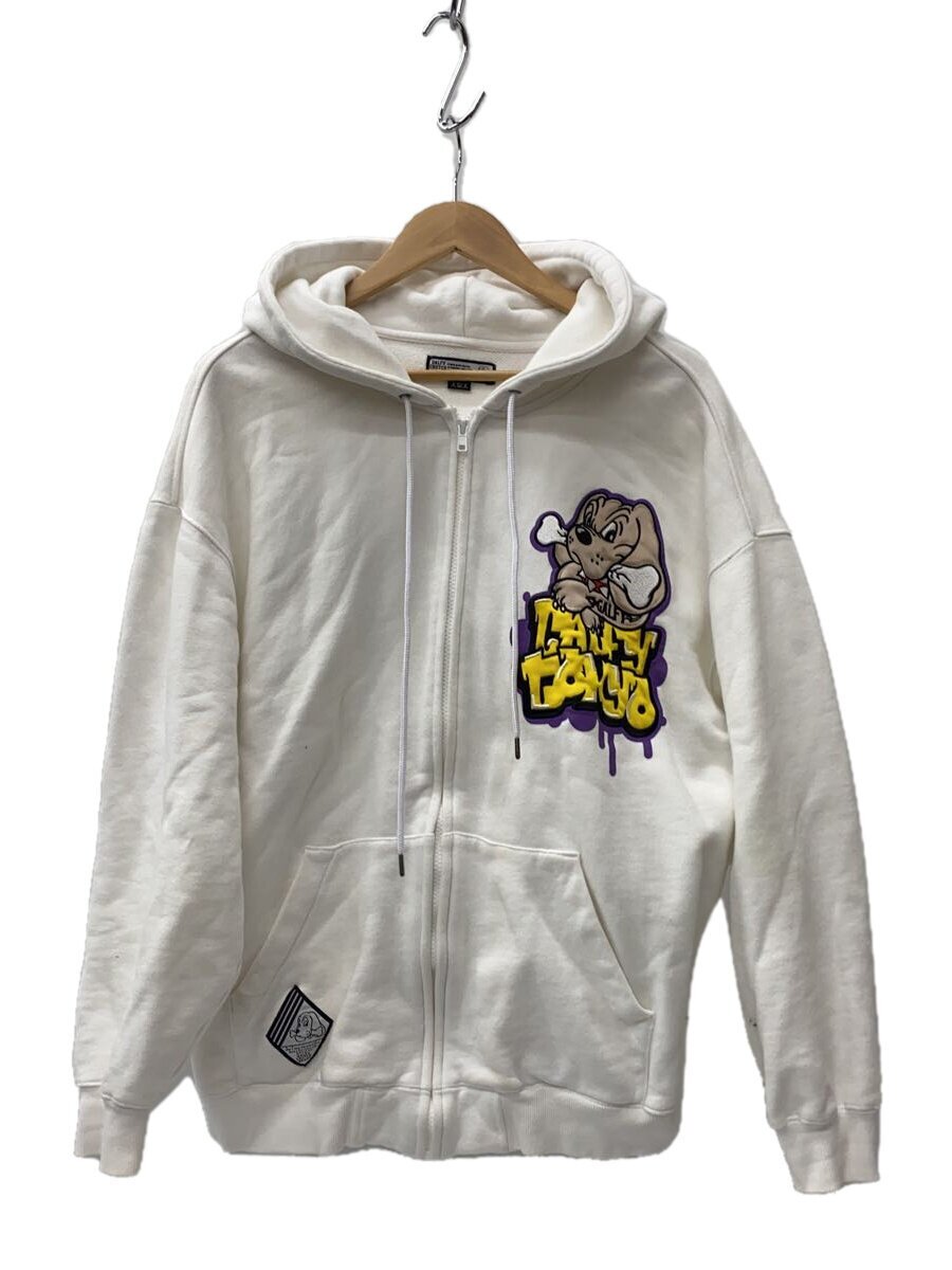 Yahoo!オークション - GALFY ジップパーカー/XL/コットン/WHT/131002