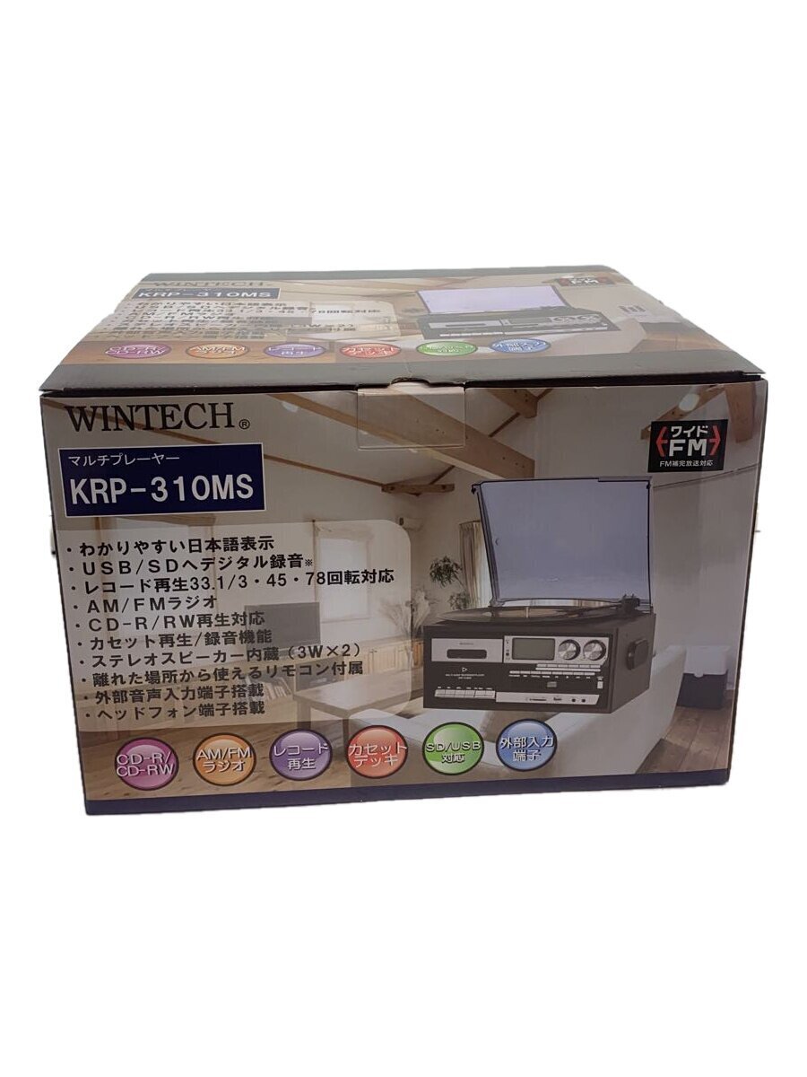 WINTECH ミニコンポ KRP-310MS(その他)｜売買されたオークション情報、yahooの商品情報をアーカイブ公開 - オークファン（aucfan.com）